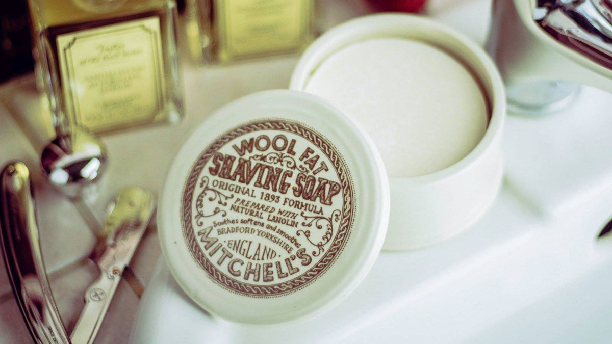 Mitchell’s Wool Fat Shaving Soap – FineShave