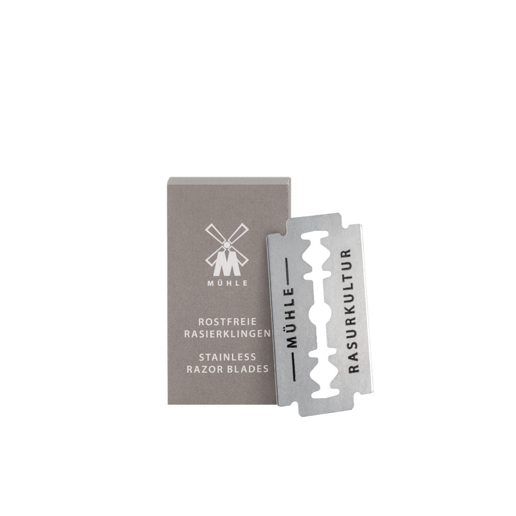 Pack of 10x Mühle stainless steel Razor Blades – FineShave