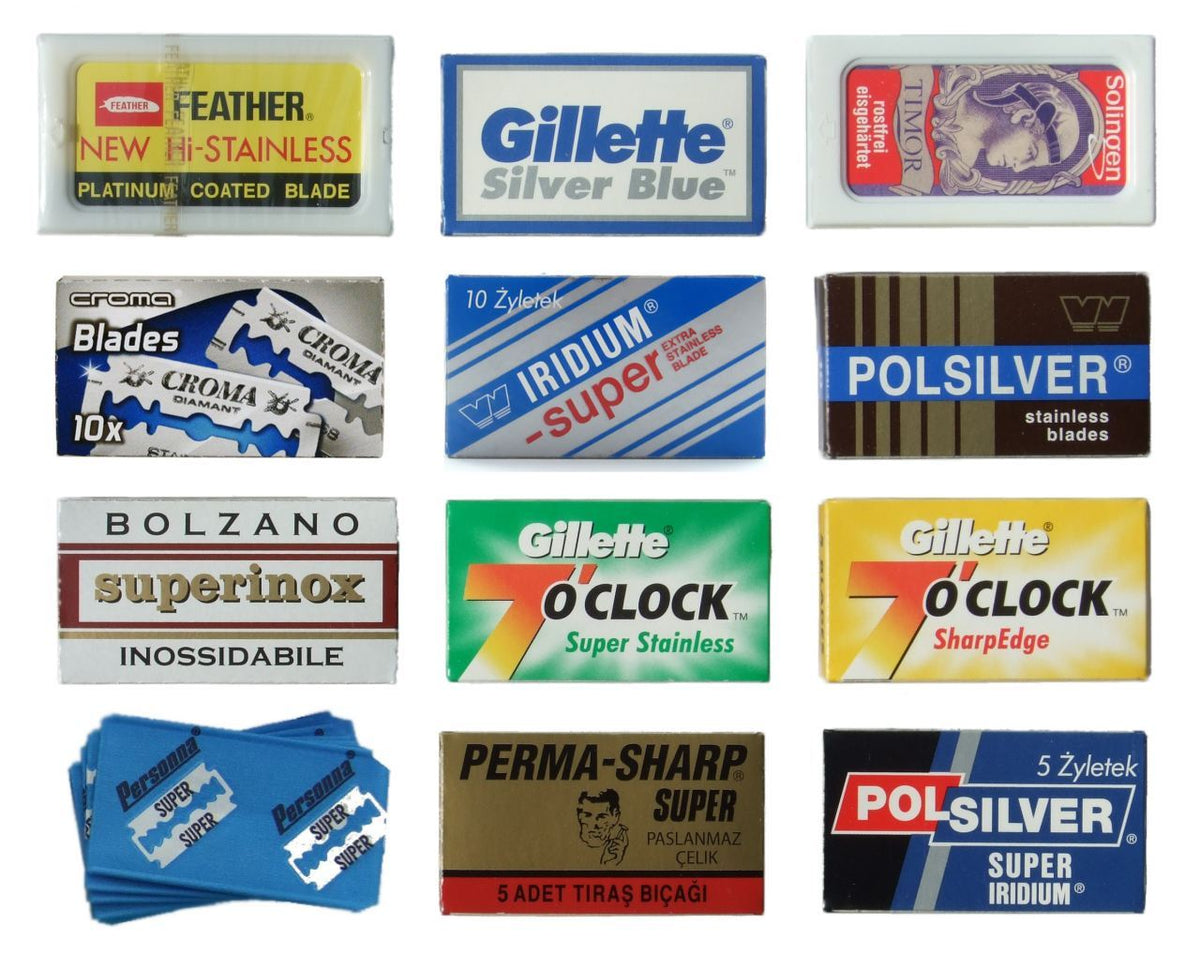 Premium Razor Blade Sampler (85 Blades) – FineShave